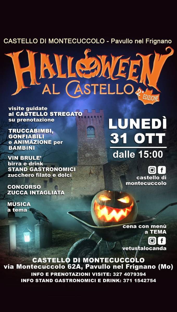 HALLOWEEN AL CASTELLO – Castello di Montecuccolo